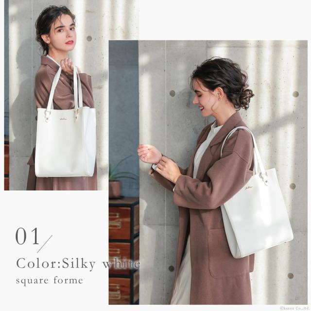 トートバッグ レディース シンプル 肩掛け 2way 無地 お仕事 通勤 通学 お出かけ Clelia クレリア Palazzo パラッツォ【CL-23440】 ブランド 人気 トートバッグ レディース シンプル 肩掛け 2way 無地 お仕事 通勤 通学