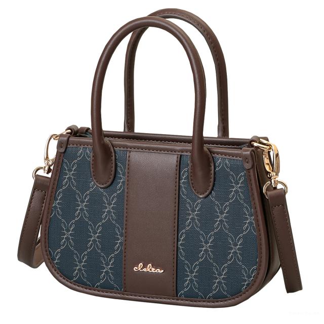 ミニバッグ レディース ショルダーバッグ 2way 幾何学模様 斜め掛け