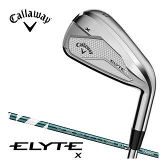 キャロウェイ ELYTE X アイアン VENTUS GREEN 50 for Callaway シャフト 5本セット[＃6-PW]