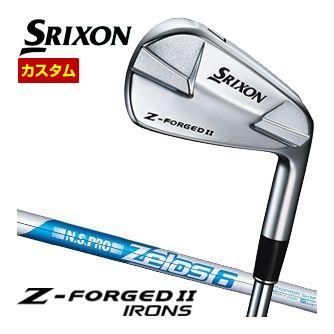 特注カスタムクラブ スリクソン Z-FORGED II アイアン N.S.PRO ZELOS 6 シャフト 5本セット[＃6-P]
