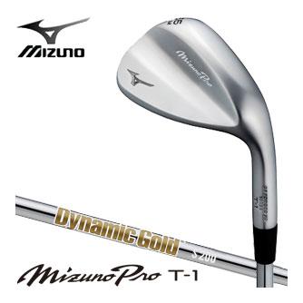 ミズノ Mizuno Pro T1 ウエッジ ホワイトサテンブラッシュ仕上げ Dynamic Gold HT シャフト