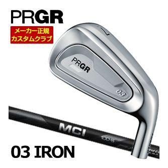 特注カスタムクラブ プロギア 03 アイアン フジクラ MCI BLACK 60 / 80 / 100 シャフト 単品[I＃5、I＃6、＃GW]