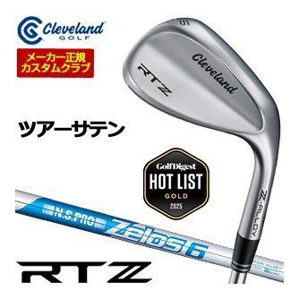 特注カスタムクラブ クリーブランド RTZ ツアーサテン ウエッジ N.S.PRO ZELOS 6 シャフト