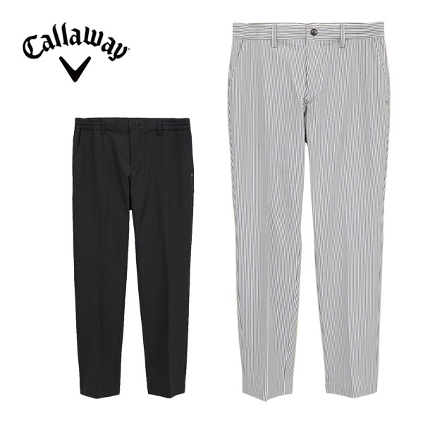 キャロウェイ 8WAYストレッチ シアサッカー ロングパンツ ゴルフウェア メンズ 2025年春夏モデル S-4L C25126111