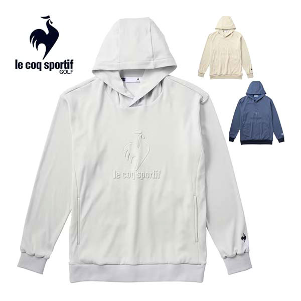 ルコックスポルティフ ゴルフ スウェット プルオーバー パーカー ウェア メンズ 2025年春夏モデル M-3L LG5SSW00M