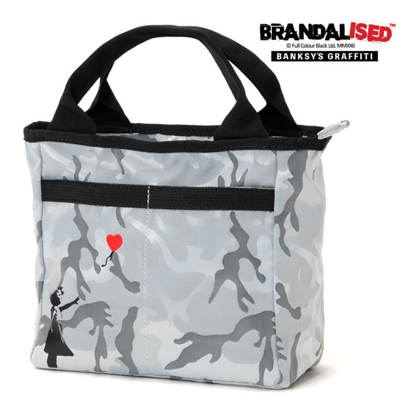 バンクシー ラウンドバッグ カラー：グレー BARB-03