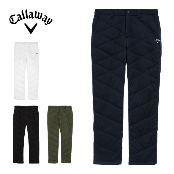 キャロウェイ スターストレッチ 中綿 ロングパンツ ゴルフウェア メンズ 2025年秋冬モデル S-4L C25226117