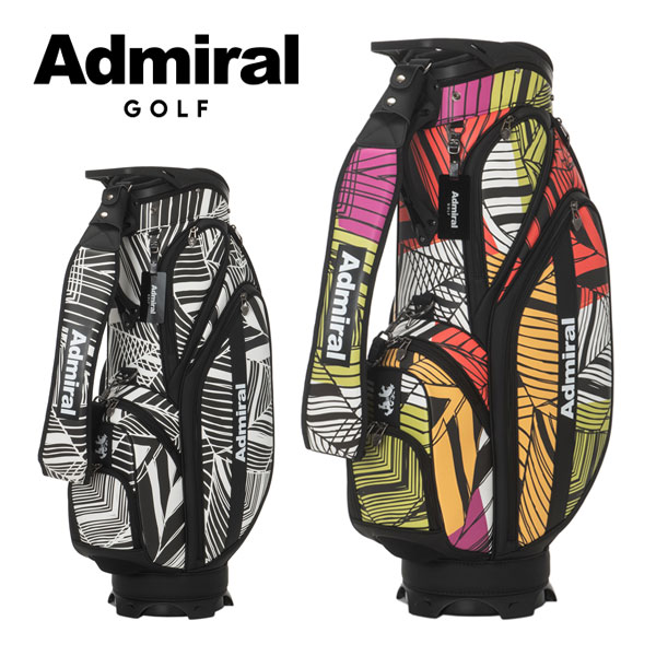 アドミラルゴルフ ジオメトリックパターン カート キャディバッグ ADMG5BC2