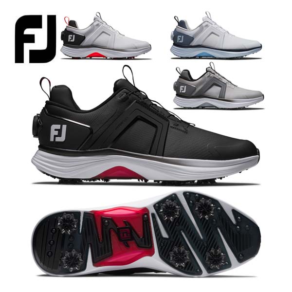 フットジョイ ハイパーフレックス BOA ゴルフシューズ メンズ ウィズ：W