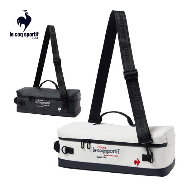 ルコックスポルティフ ゴルフ 保冷機能付き 2リットル収納可能 ショルダー付属 カートポーチ LG5FTT43M