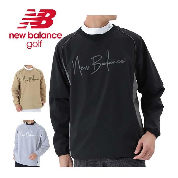 ニューバランス ゴルフ クルーネック 2WAY スニード ジャケット ウェア メンズ 2025年秋冬モデル M-LL 012-5221001