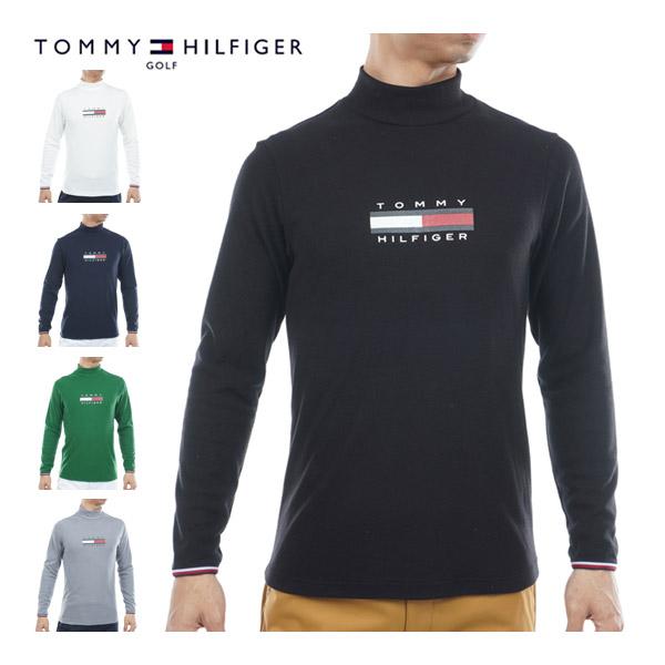 トミーヒルフィガー トミーフラッグ ハイネック 長袖シャツ 長袖シャツ ゴルフウェア メンズ 2025年秋冬モデル M-3L THMA579
