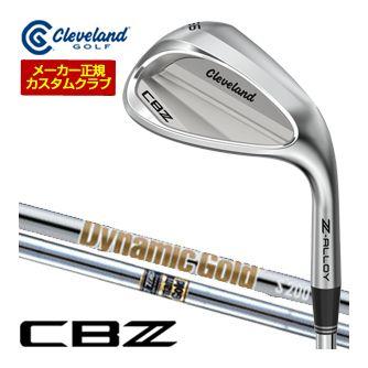 特注カスタムクラブ クリーブランド CBZ ウエッジ ダイナミックゴールド シャフト