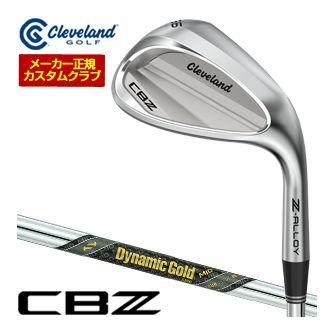 特注カスタムクラブ クリーブランド CBZ ウエッジ ダイナミックゴールド MID 95 TOUR ISSUE シャフト
