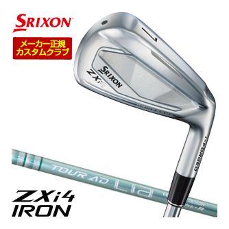 特注カスタムクラブ スリクソン ZXi4 アイアン グラファイトデザイン ツアーAD Lia IRON シャフト 単品[＃4、＃5、＃6、＃7、＃8、＃9、PW、AW、SW]