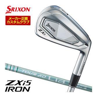 特注カスタムクラブ スリクソン ZXi5 アイアン グラファイトデザイン ツアーAD Lia IRON シャフト 単品[＃4、＃5、＃6、＃7、＃8、＃9、PW、AW、SW]