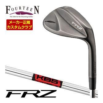 特注カスタムクラブ フォーティーン FRZ ウエッジ スモーキーサテン仕上げ KBS TOUR Hi Rev2.0 WEDGE シャフト