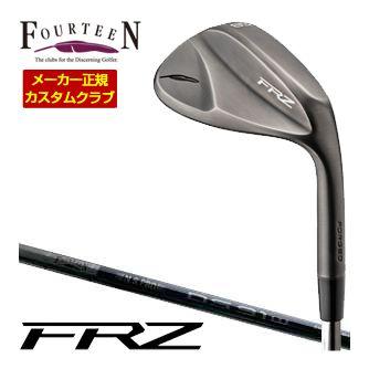 特注カスタムクラブ フォーティーン FRZ ウエッジ スモーキーサテン仕上げ Fourteenオリジナル DS-91w BLACK Edition スチール シャフト