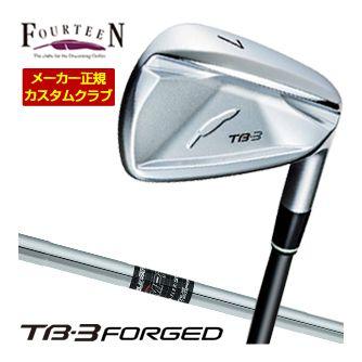 特注カスタムクラブ フォーティーン 2025NEW TB-3 FORGED アイアン Elevate MPH95 シャフト 単品[＃5、＃6、＃7、＃8、＃9、PW]