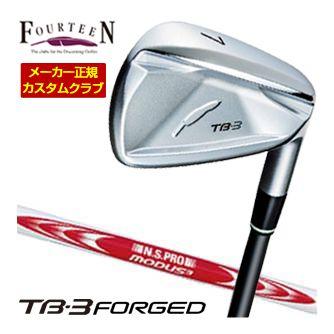 特注カスタムクラブ フォーティーン 2025NEW TB-3 FORGED アイアン N.S.PRO MODUS3 TOUR120 シャフト 単品[＃5、＃6、＃7、＃8、＃9、PW]