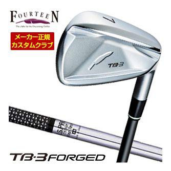 特注カスタムクラブ フォーティーン 2025NEW TB-3 FORGED アイアン N.S. PRO 750GH シャフト 4本セット[＃7-P]