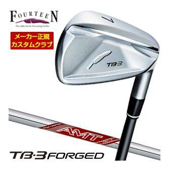 特注カスタムクラブ フォーティーン 2025NEW TB-3 FORGED アイアン AMT RED シャフト 4本セット[＃7-P]
