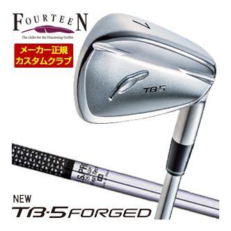 特注カスタムクラブ フォーティーン 2025NEW TB-5 FORGED アイアン N.S. PRO 750GH シャフト 4本セット[＃7-P]