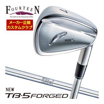 特注カスタムクラブ フォーティーン 2025NEW TB-5 FORGED アイアン N.S. PRO 1150GH TOUR シャフト 4本セット[＃7-P]