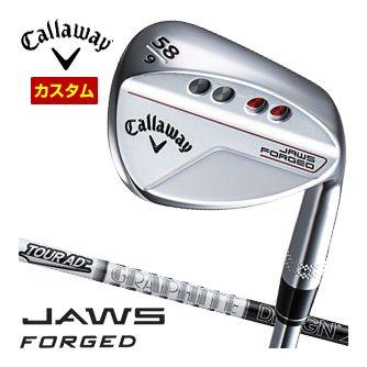 特注カスタムクラブ キャロウェイ JAWS FORGED ウェッジ クロム ツアーAD シャフト