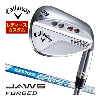 特注カスタムクラブ キャロウェイ JAWS FORGED ウィメンズ ウェッジ クロム N.S.PRO Zelos6 シャフト