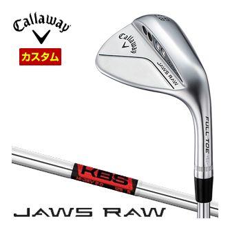 特注カスタムクラブ キャロウェイ JAWS RAW ウェッジ クロム（Jグラインド） KBS Hi REV 2.0 シャフト