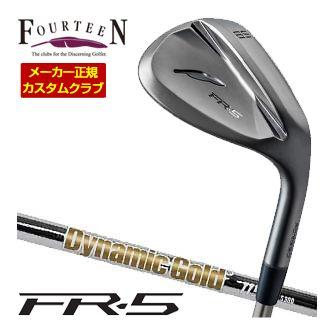 特注カスタムクラブ フォーティーン FR-5 ウエッジ ダイヤモンドブラックサテン仕上げ DG115 シャフト