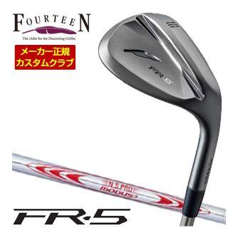 特注カスタムクラブ フォーティーン FR-5 ウエッジ ダイヤモンドブラックサテン仕上げ N.S.PRO MODUS3 TOUR130 シャフト