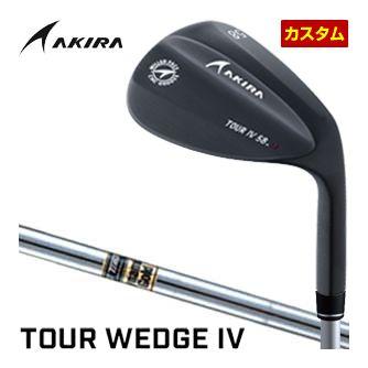 特注カスタムクラブ アキラ ツアーウエッジ IV ブラックPVD仕上げ ダイナミックゴールド シャフト