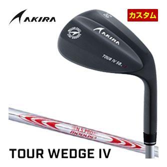 特注カスタムクラブ アキラ ツアーウエッジ IV ブラックPVD仕上げ N.S.PRO MODUS3 TOUR130 シャフト