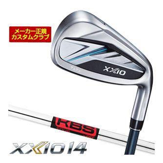 特注カスタムクラブ ゼクシオ 14 アイアン KBS TOUR シャフト 4本セット[＃7-P]