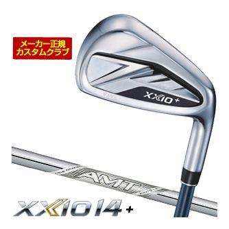 特注カスタムクラブ ゼクシオ 14+ アイアン AMT WHITE シャフト 単品[＃5、＃6、＃7、＃8、＃9、PW、AW、SW]