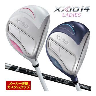 特注カスタムクラブ ゼクシオ 14 レディース フェアウェイウッド フジクラ 24 Ventus BLACK シャフト