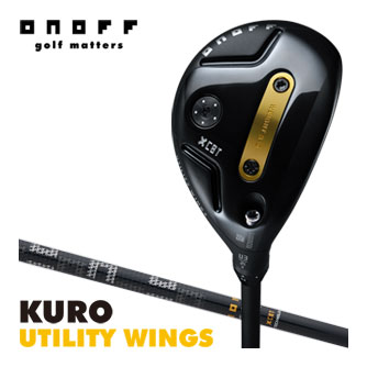 オノフ 2026 KURO ユーティリティ ウィングス CBT-626U カーボンシャフト