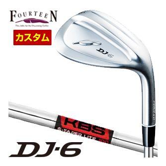 特注カスタムクラブ フォーティーン DJ-6 ウエッジ KBS TOUR S-TAPER LITE シャフト