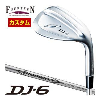特注カスタムクラブ フォーティーン DJ-6 ウエッジ 三菱 ディアマナ Thump Iron シャフト