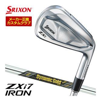 特注カスタムクラブ スリクソン ZXi7 アイアン ダイナミックゴールド MID TOUR ISSUE シャフト 単品[＃3、＃4、＃5、＃6、＃7、＃8、＃9、PW、AW、SW]