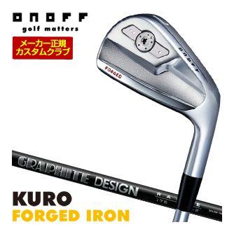 特注カスタムクラブ オノフ 2026 KURO FORGED アイアン 単品[＃4、＃5、＃6、＃7、＃8、＃9、PW] RAUNE IRON i105 シャフト 標準グリップ仕様