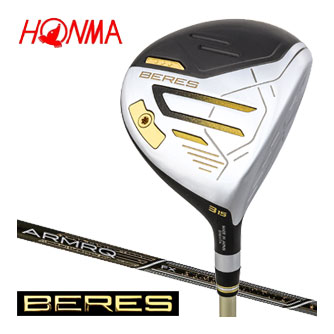 本間ゴルフ 2024年モデル BERES09 3スター フェアウェイウッド ARMAQ FX 3スター カーボンシャフト
