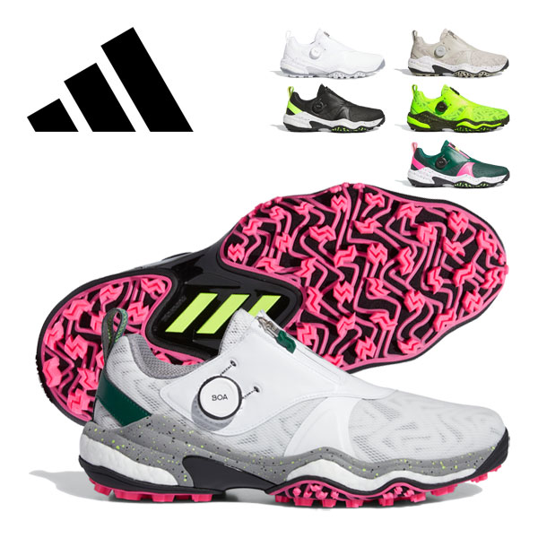 アディダス コードカオス 25 ボア スパイクレス ゴルフシューズ メンズ NKZ93