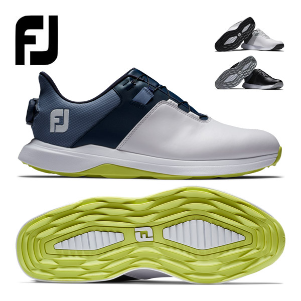 フットジョイ FJ プロライト BOA スパイクレス ゴルフシューズ メンズ ウィズ：W