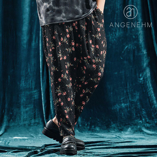 2025 春夏 先行予約 4月下旬〜5月上旬入荷予定 ANGENEHM アンゲネーム Seersucker fabric tapered pants メンズ パンツ atfpts