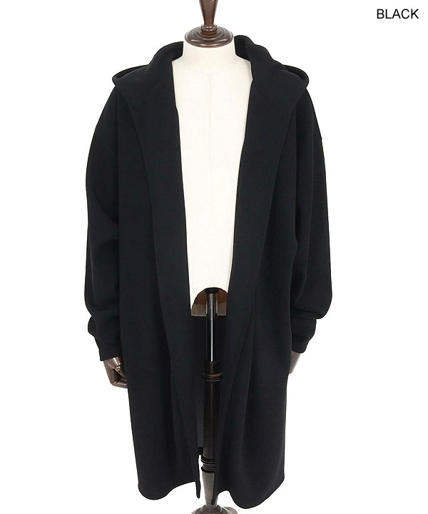 2025 秋冬 先行予約 11月上旬〜中旬入荷予定 ANGENEHM アンゲネーム Hooded Coatigan -Wool Blend Heavy Weight Fabric- atfjkt