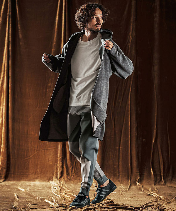 2025 秋冬 先行予約 11月上旬〜中旬入荷予定 ANGENEHM アンゲネーム Hooded Coatigan -Wool Blend Heavy Weight Fabric- atfjkt