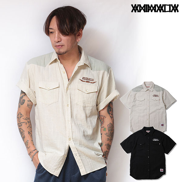 ANIMALIA アニマリア Hemp Western Shirt メンズ シャツ 送料無料 atftps